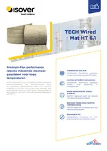 TECH Wired Mat HT 6.1 | Benelux ISOVER Technical Insulation